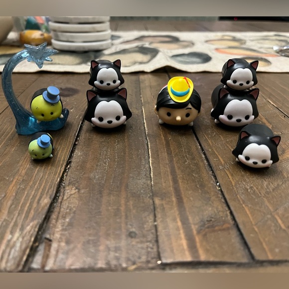 Disney | Toys | Tsum Tsum Pinocchio Set Of 9 Pieces | Poshmark